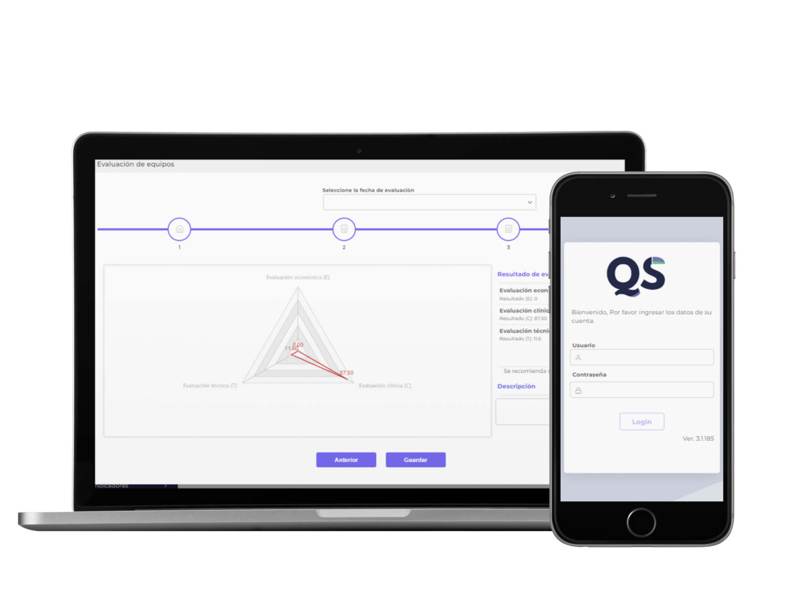 QS - Software CMMS para ingenieros clínicos y toda la industria de la salud
